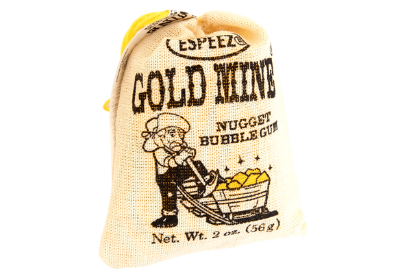 Gold Mine Nugget Bubble Gum | Jefferson General Store